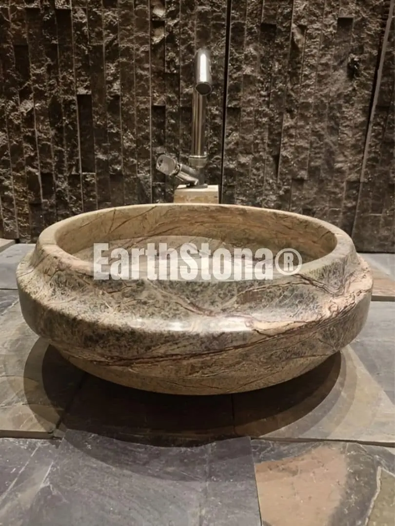 Modern Stone Wash Basin | EarthStona